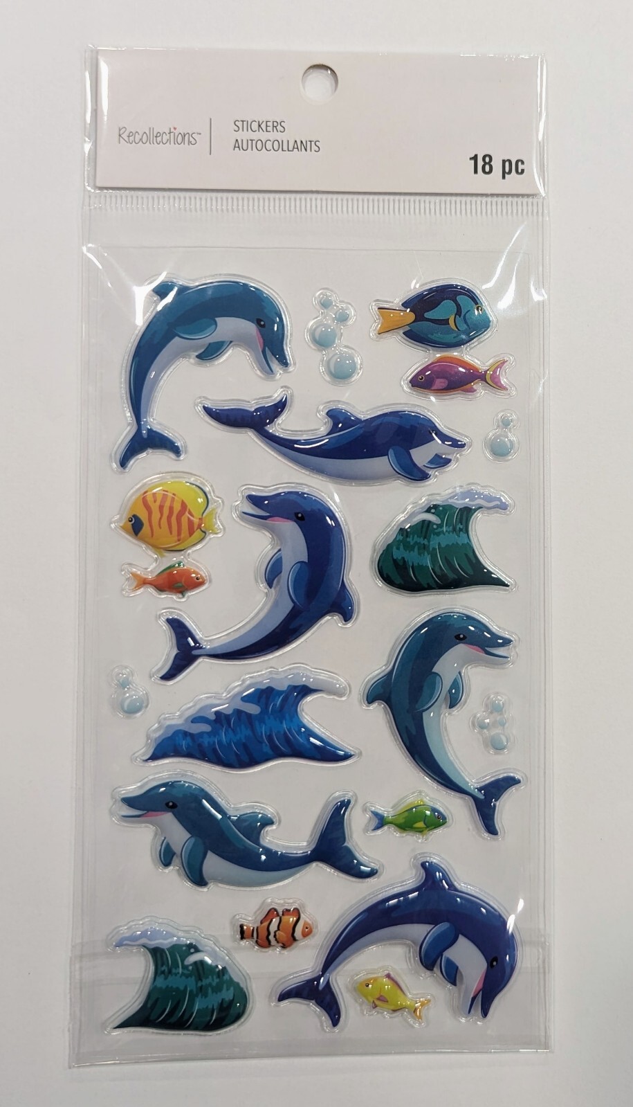 Dolphin Themed Scrapbooking Stickers by Recollections for sale online ...