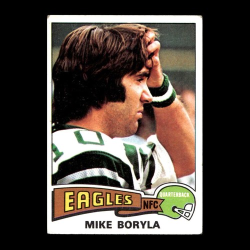 Mike Boryla 1975 Topps Rookie Philadelphia Eagles #417 VINTAGE FOOTBALL ...