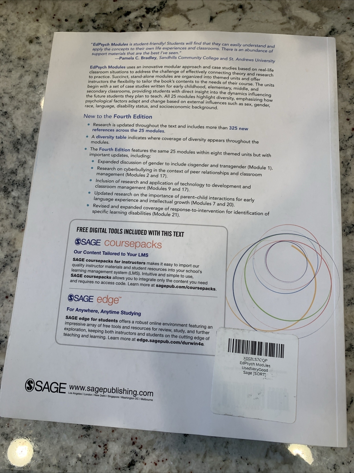 EdPsych Modules - Paperback, by Durwin Cheryl Cisero Reese-Weber ...