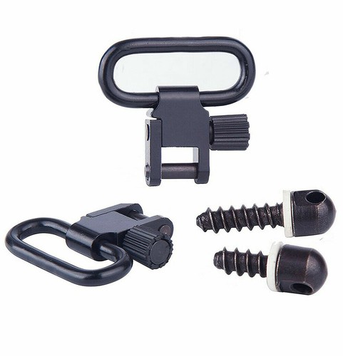 1" Rifle Sling Mounting Set Quick Detach Swivels Screw Stud Base Kit ...