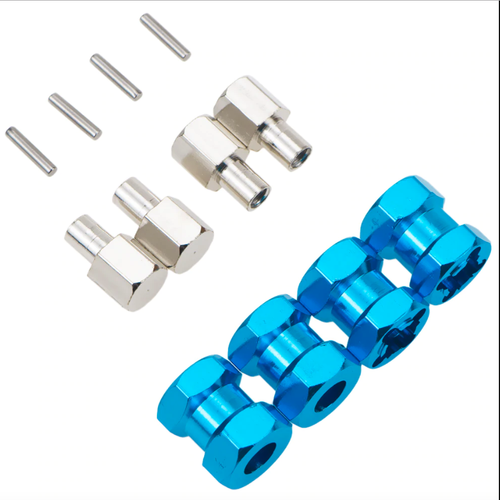 1/10 Rc Car Wheel Hub 15mm Extender 12mm to 12mm For Traxxas T-Maxx E ...