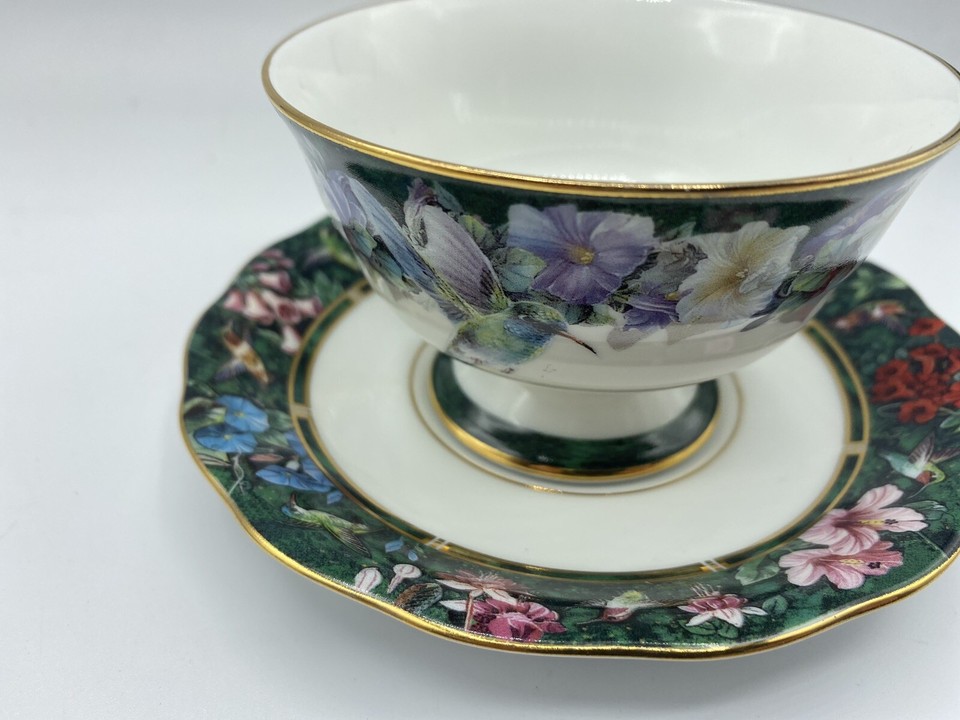 Bradford Editions Lena Liu's "The Broad-billed Hummingbird" Tea Cup ...