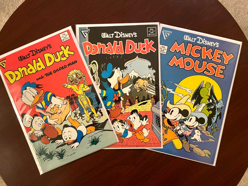 (lot of 3 Disney comics) Donald Duck #246 & #252 and Mickey Mouse #229 VF/NM | eBay