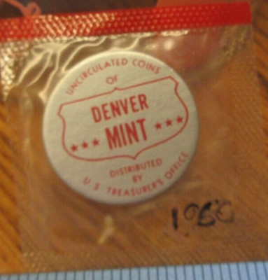 1960 DENVER MINT Plastic Token (from Mint Set) | eBay