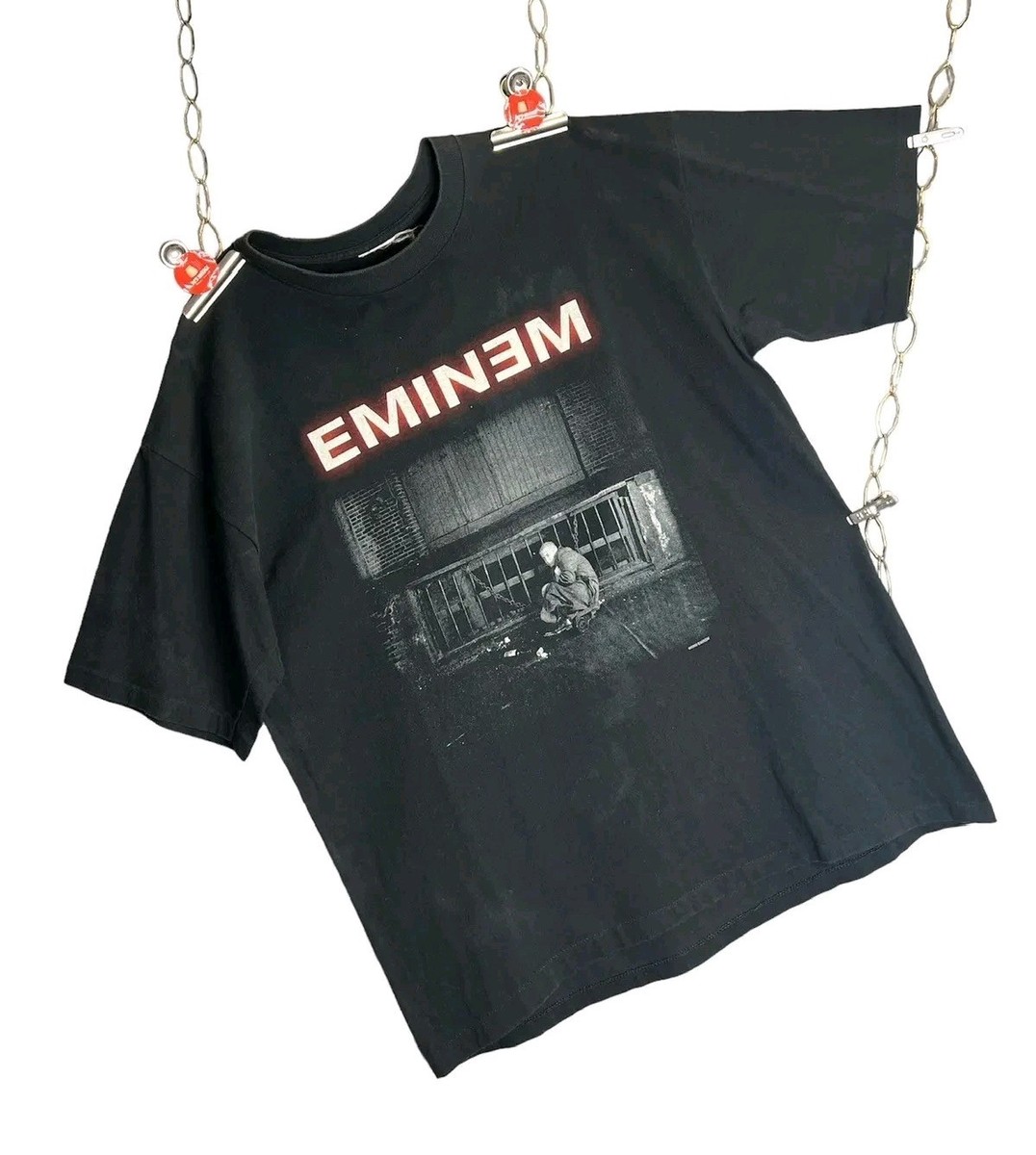 Eminem Vintage Rap Shirt XL Marshall Mathers LP SINGLE Eminem Vintage Rap Shirt XL Marshall Mathers LP SINGLE