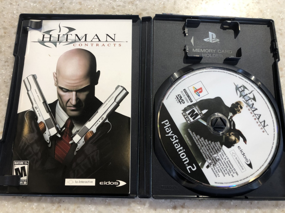 HITMAN CONTRACTS PLAYSTATION 2 GAME, DISC & MANUAL PLAY STATION PS2 ...