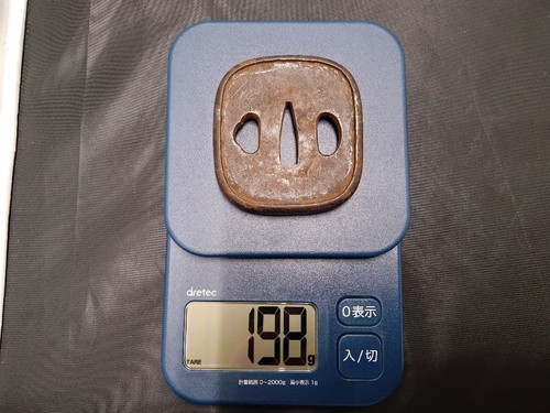 Thick iron tsuba Edo period M1252 | eBay