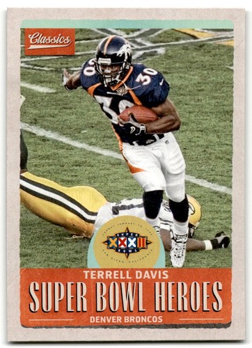 2017 Panini Classics #SBH-TD Terrell Davis Super Bowl Heroes | eBay