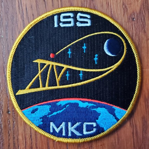 NASA ISS MKC PATCH 4 INCH | eBay