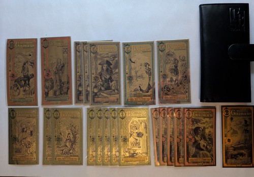 Lot of 60 Goldbacks Various States + Goldback Leather Wallet FL Alphas ...