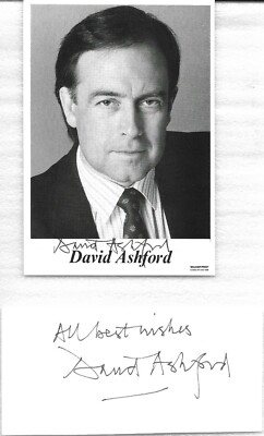 David Ashford Original Autogramm DinA6 ! persönlich gesammelt ! | eBay.de