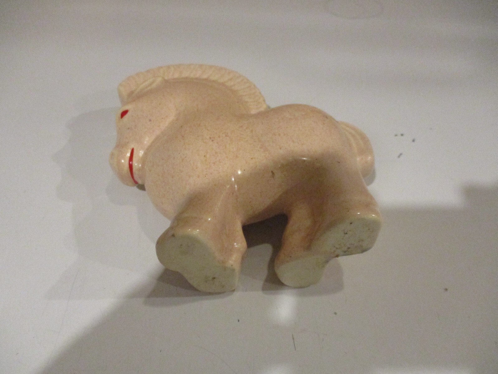 Vintage Art Deco Glazed Finish Pink Trojan Horse Ceramic 5” Planter | eBay