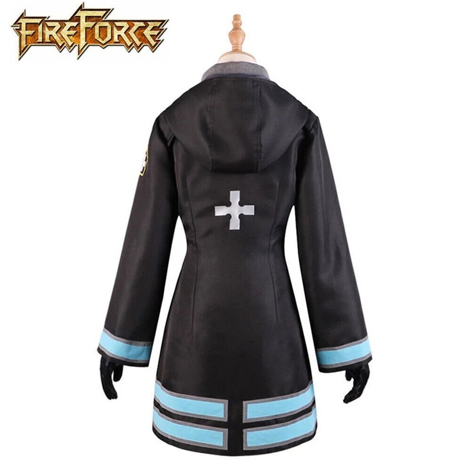 Anime Fire Force Shinra Kusakabe Kotatsu Tamaki Cosplay Costume Uniform ...