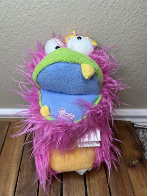 Fuzzy Wuggs Pink Monster Manhattan Toy Hand Puppet 12" NWT | eBay