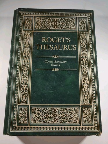 Roget's Thesaurus Classic American Edition 1933 Printing Vintage by ...