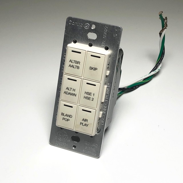 Control4 Control 4 C4-kp6 Z a Wireless 6 Button Keypad Almond for sale ...