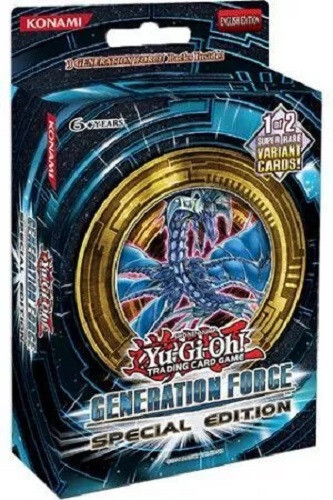 YUGIOH GENERATION FORCE: SPECIAL EDITION (3 BOOSTERS + PROMO) FACTORY ...