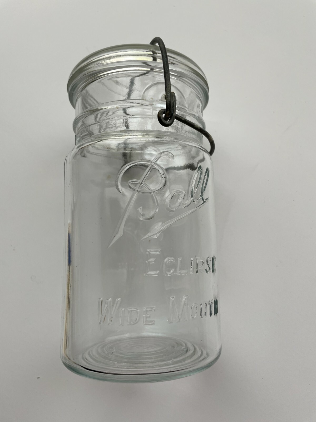 Vintage Ball Eclipse Wide Mouth Mason Canning Jar Glass Lid #6 | eBay