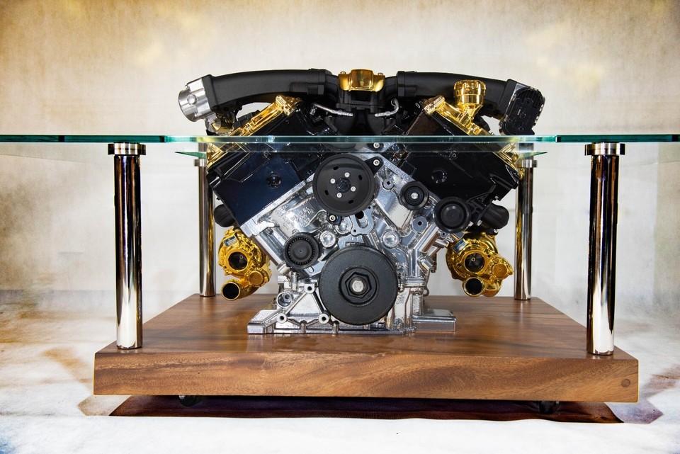 Engine Coffee Table, Supercar,Bentley Modern,Stół/silnik,Table/motor | eBay