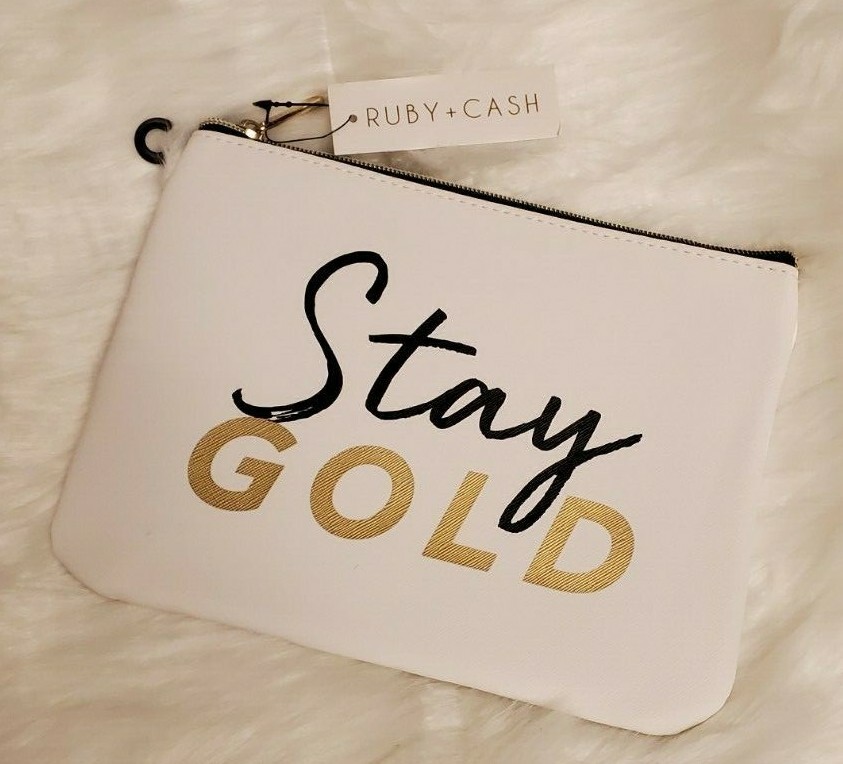 Ruby+Cash Faux Leather Makeup Bag & Organizer *NEW* Free Shipping | eBay