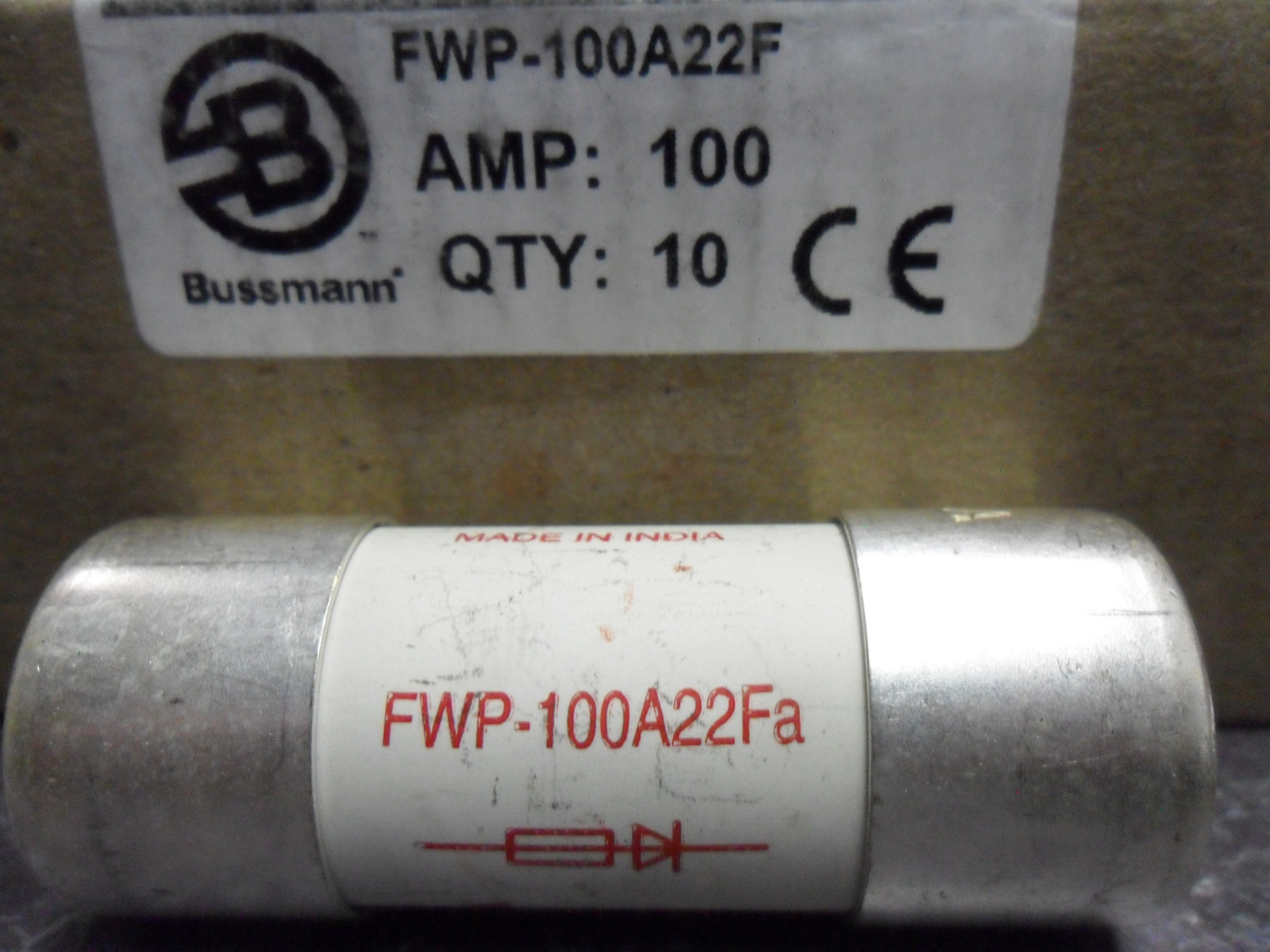 New Bussmann FWP-100A22F 100 Amp | Grelly USA