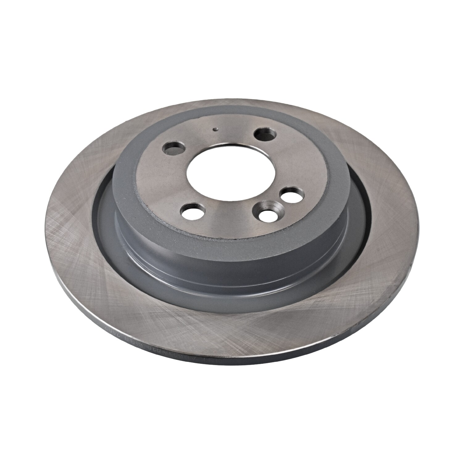 Blue Print Pair of Solid Painted Brake Disc Rotor ADB114316 fits REAR ...