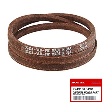 Genuine OEM Honda 22431-VL0-P01 Drive V-Belt for HRR216 K8 - K11 Lawn ...