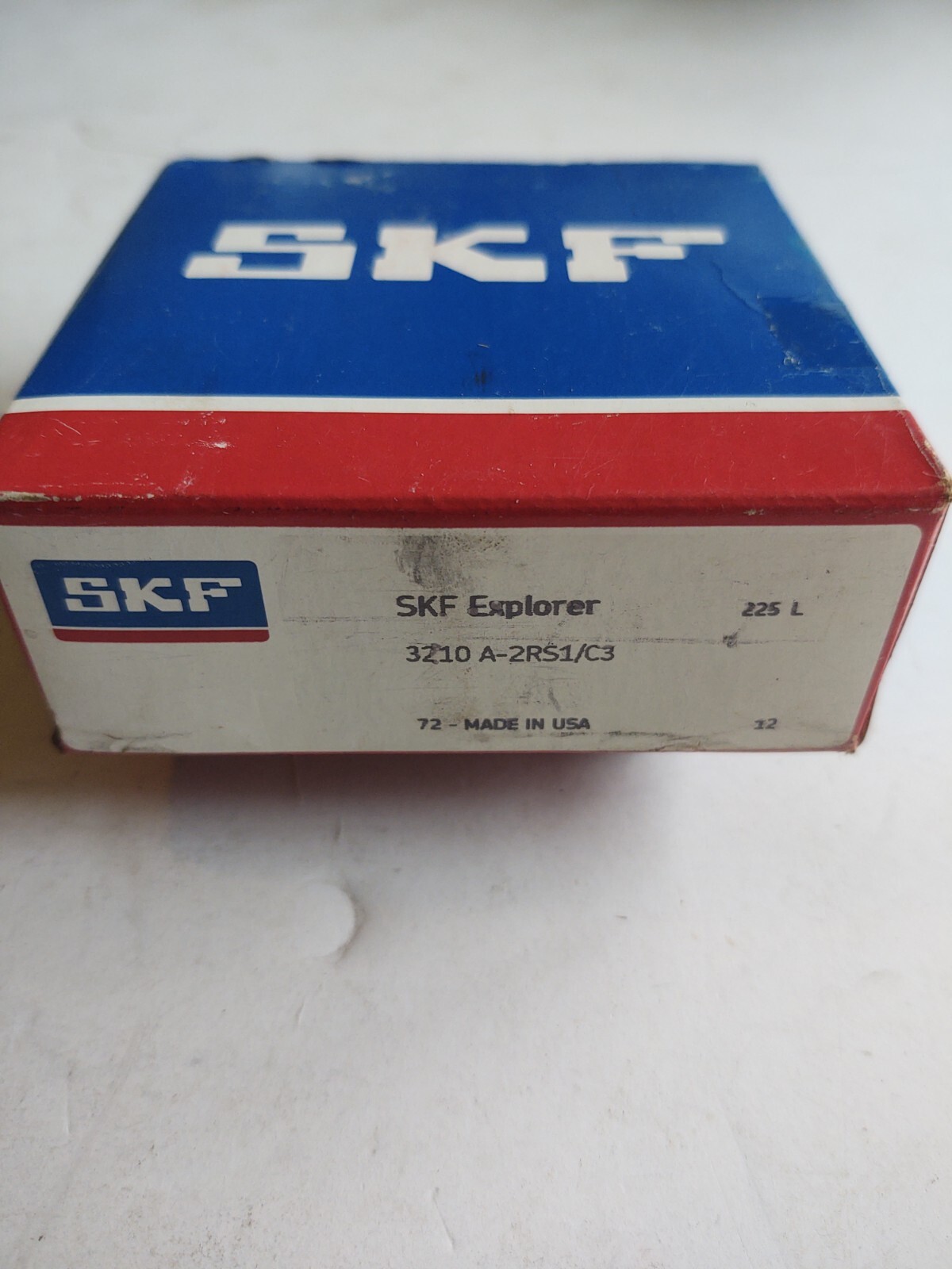SKF # 3210 A-2RS1/C3 EXPLORER DOUBLE ROW BALL BEARING. (USA) | eBay