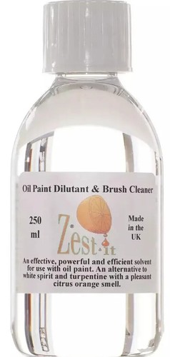 Zest It Oil Paint Dilutant & Brush Cleaner - 50ml 125ml 250ml 500ml ...