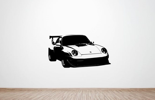 Porsche 911 GT2 RS EVO (993) wall art decal graphic sticker. (HUGE ...