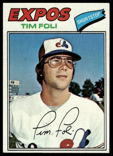 1977 Topps #76 Tim Foli Montreal Expos Baseball Card | eBay
