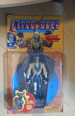 Galoob ULTRAFORCE GHOUL #6 ACTION FIGURE and COMIC BOOK COMBO - FREE S ...