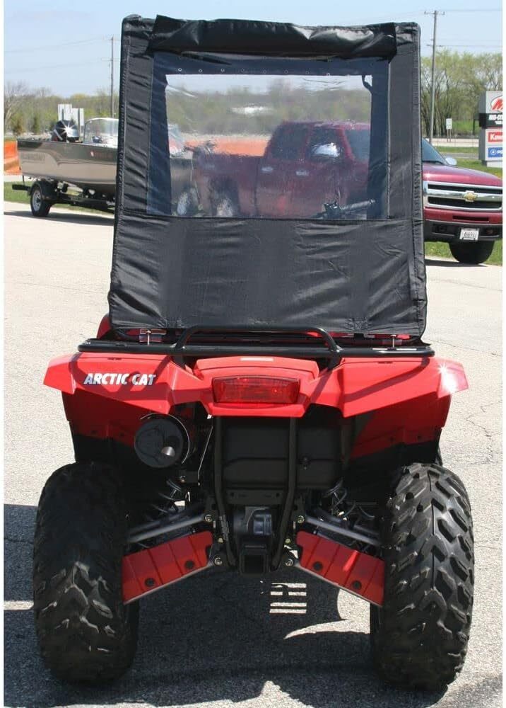 ATV Cab Enclosure Canopy 4 Wheeler Quad Cabin Cover | Polaris | Black ...