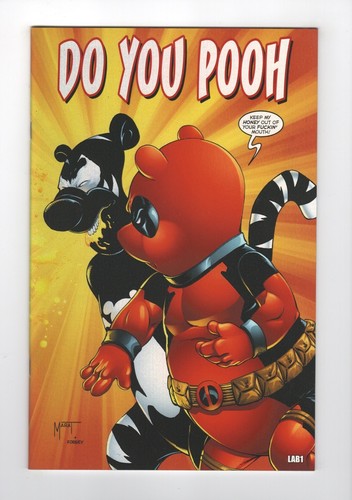 Do You Pooh Marat Mychaels Slap Foil LAB1 Variant (NM) Publisher's Copy ...