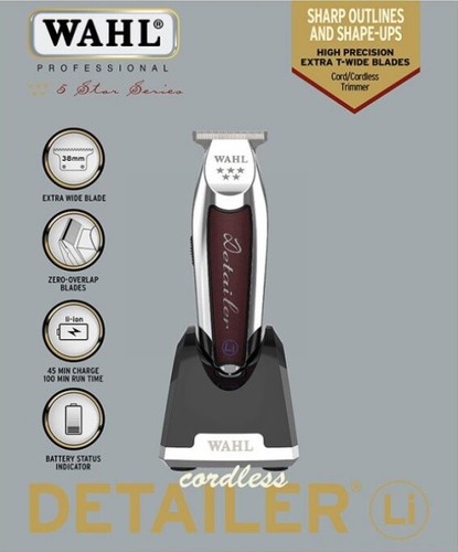 Wahl Professionale 5 Stella Serie Cordless Detailer Li Con Extra a T ...