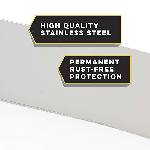 Xcluder - 162942 Garage Door Rodent Shield, Stainless Steel, 2 Door Kit ...