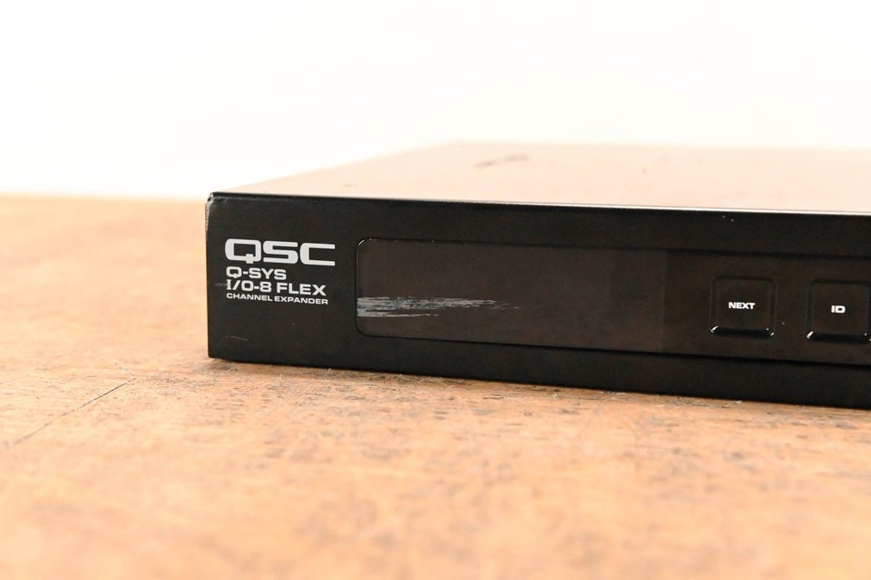 QSC Q-SYS I/O-8 Flex Channel Expander (NO POWER SUPPLY) CG01C12 | eBay
