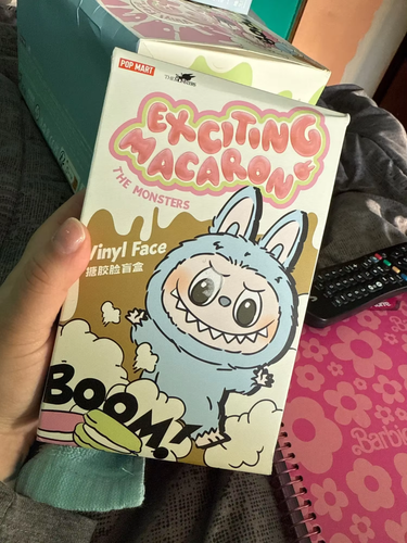 Authentic Pop Mart Labubu V1 Exciting Macaron with Official Card | eBay