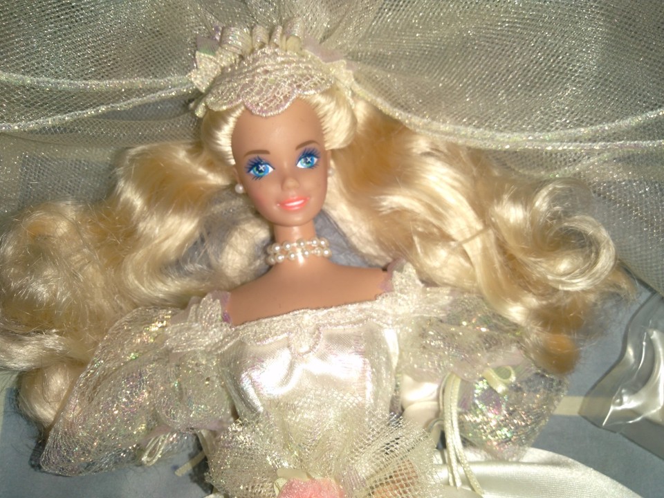 Vintage Mattel 1991 Barbie Doll DREAM BRIDE #1623 Complete Mint No Box ...