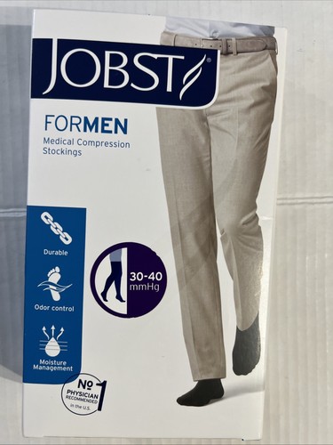 Jobst 115410 For Men Brown 30-40 MmHg Medium Thigh CT Compression Thigh ...