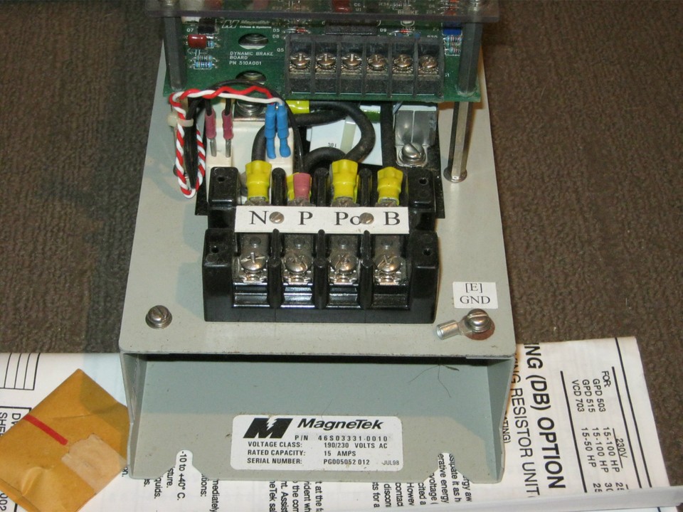 Magnetek D B (Dynamic Braking) Module 46S03331-0010 | eBay