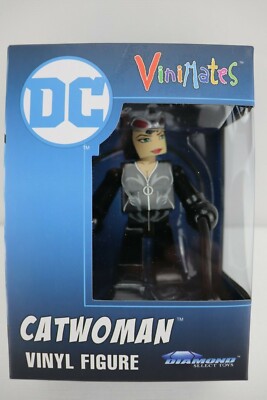DC Cat Woman Catwoman Vinyl Figure Vini Mates Diamond Select Toys NIB ...