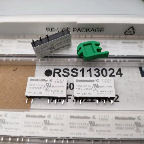 1PC Weidmuller Relay RSS113024 4060120000 24VDC Power Relay 6A 277VAC 5 ...