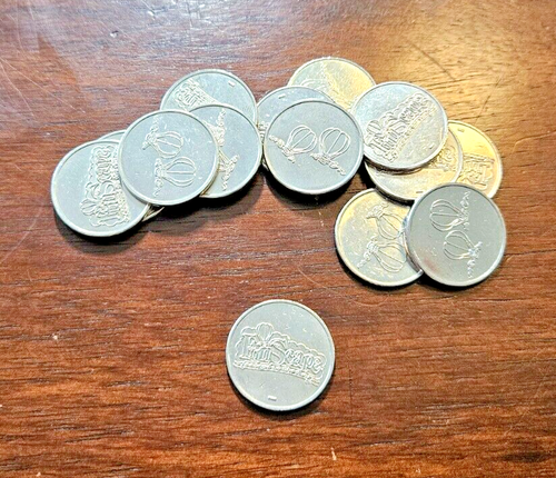 FunScape Silver Toned Tokens Hot Air Balloons Lot of 14 | eBay