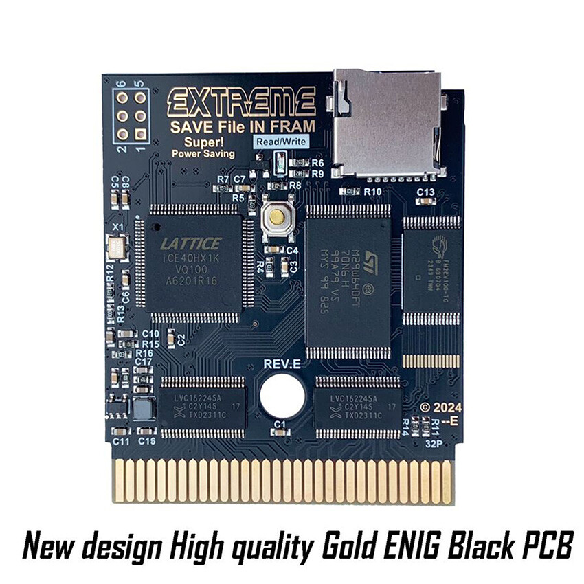 EVERDRIVE GB EXTREME Chip Memory 2nd Generation Low Power GBGBC Burning ...