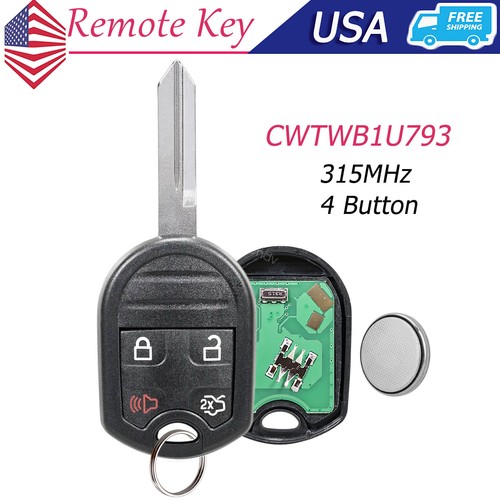 For 2009 2010 2011 2012 2013 2014 2015 Ford Explorer Remote Key Fob 164 ...