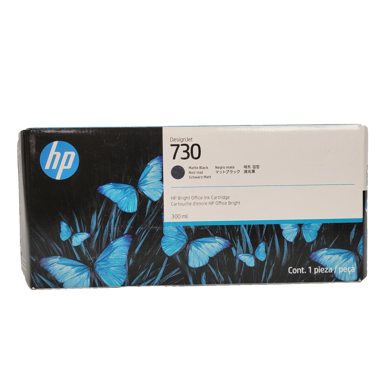 HP 730 (P2V71A) Matte Black DesignJet Ink Cartridge for sale online | eBay
