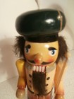 WOODEN NUTCRACKER FISHERMAN 10" | eBay