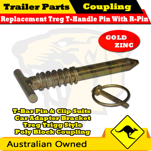 T-BAR PIN & CLIP SUIT CAR ADAPTER BRACKET TREG TRIGG STYLE POLY BLOCK ...