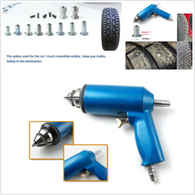 1000 Pcs Winter Tire Studs Screws & Installation Pneumatic Nail Air Gun ...